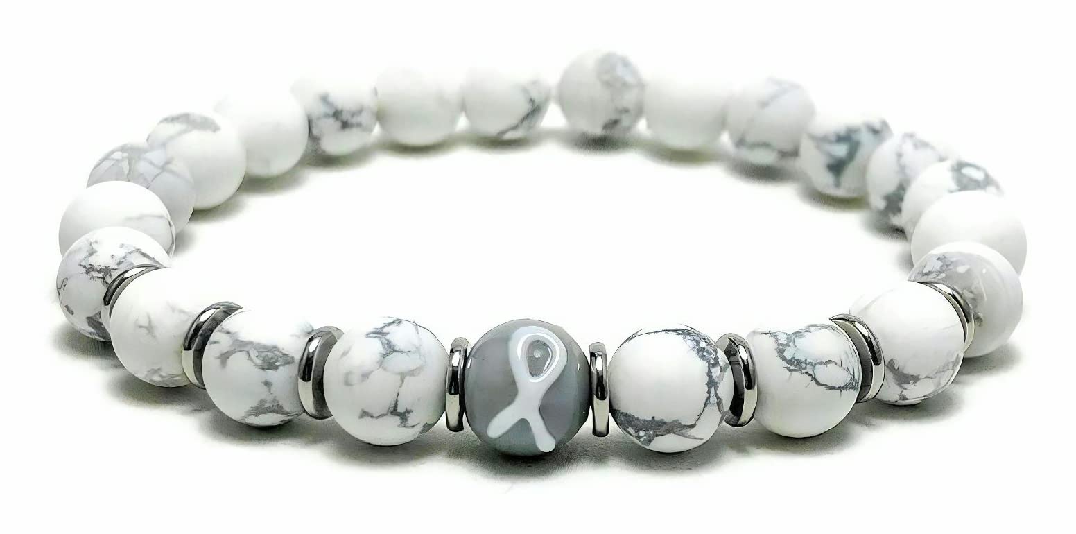 Lung Cancer Awareness Bracelet