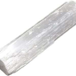 Pachamama Essentials Selenite Healing Stone - Crystal Stick for Healing, Reiki & Metaphysical Energy Drawing - 2-2.5"