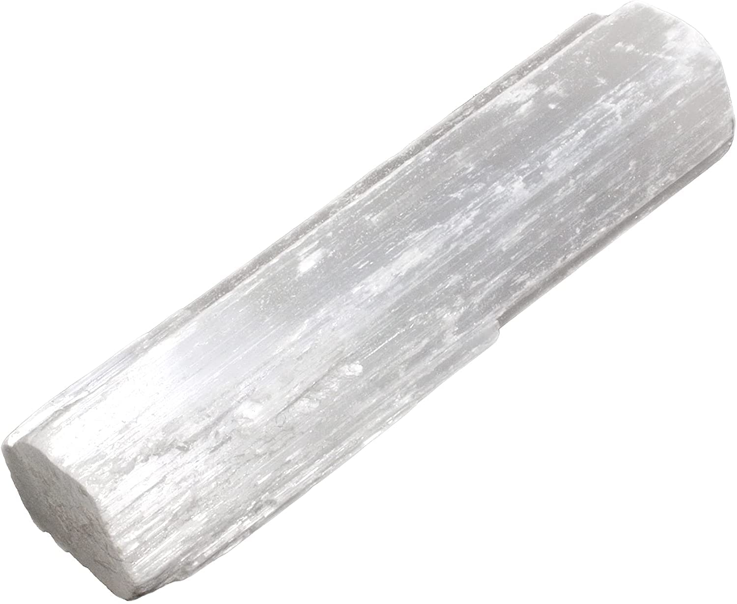 Pachamama Essentials Selenite Healing Stone - Crystal Stick for Healing, Reiki & Metaphysical Energy Drawing - 2-2.5"