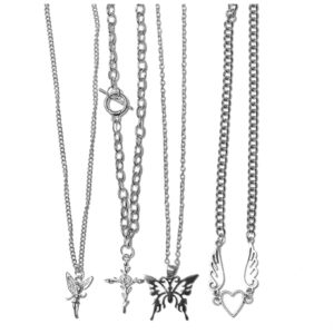 Y2k Accessories Aesthetic Jewelry Fairy Grunge Necklaces Choker Fairycore Butterfly Indie Punk Cyber Alt Emo Coquette Gothic Stuff for Women