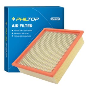 philtop engine air filter ca8243 replacement for ford explorer 1997-2001, ranger 1997-2004 2009-2011 & mercury mountaineer 1997-2001 & mazda b2300, b2500, b3000, b4000