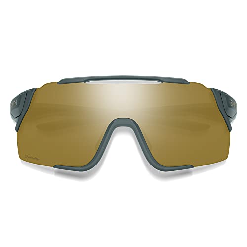 SMITH Attack MAG MTB Sport & Performance Sunglasses - Matte Spruce | Chromapop Bronze Mirror