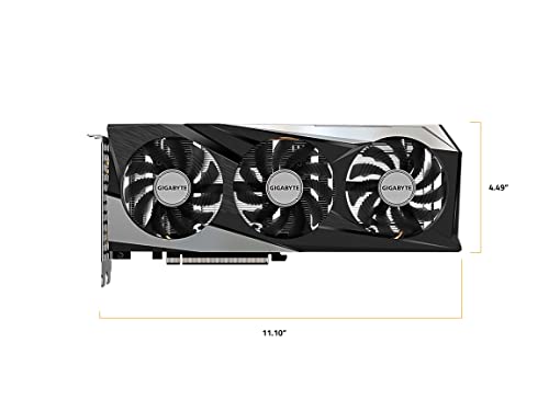 GIGABYTE Radeon RX 6500 XT GAMING OC 4G Graphics Card, WINDFORCE 3X Cooling System, 4GB 64-bit GDDR6, GV-R65XTGAMING OC-4GD Video Card