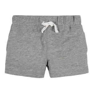 Gerber Baby Boy's Toddler 3-Pack Pull-On Knit Shorts, Gray & Black, 12 Months