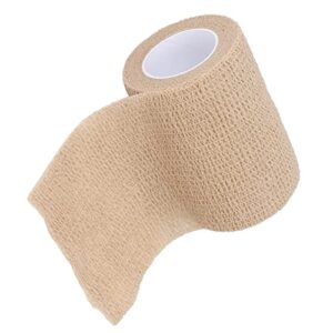 3 Inch X 5 Yards Self Adhesive Bandage, Breathable Elastic Cohesive Tape Wrap for Sports Injury Wrist Sprains