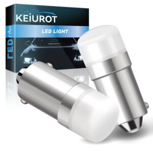 keiurot 1820 bulb #313 1445 1813 1816 1815 53 57 ba9s led bulb 10-30volt for train light, bingo board display, instrument indicator lights, house number light bulb 1818 1819 1893 white 2pack