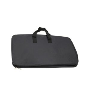 portable music stand storage bag: musical score organizer case musical stand rack oxford cloth carrying pouch black