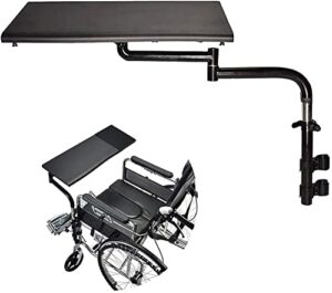 oiakus wheelchair lap tray, light-weight & sturdy abs materials - work table mobility accessory attachment for manual powered or electric wheelchairs.