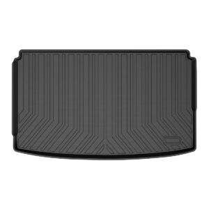 Mixsuper Cargo Liner for Ford Expedition Max/Lincoln Navigator L 2018-2024, All Weather Cargo Mat Rear Trunk Liner Behind The 3rd Row Seats Black