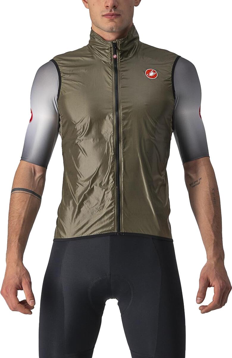 Castelli Aria Vest - Men's Moss Brown, M