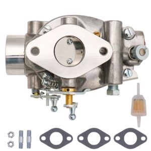 THUNDERMINGO New Carburetor For Ford Tractors Carb 601 701 501 2000 2030 2031 Marvel Schebler Carb TSX 765 4 Cyl 2110 2120 2130 1962-1964 621 631 641 651 661 671 681 741 B8NN9510A 312954