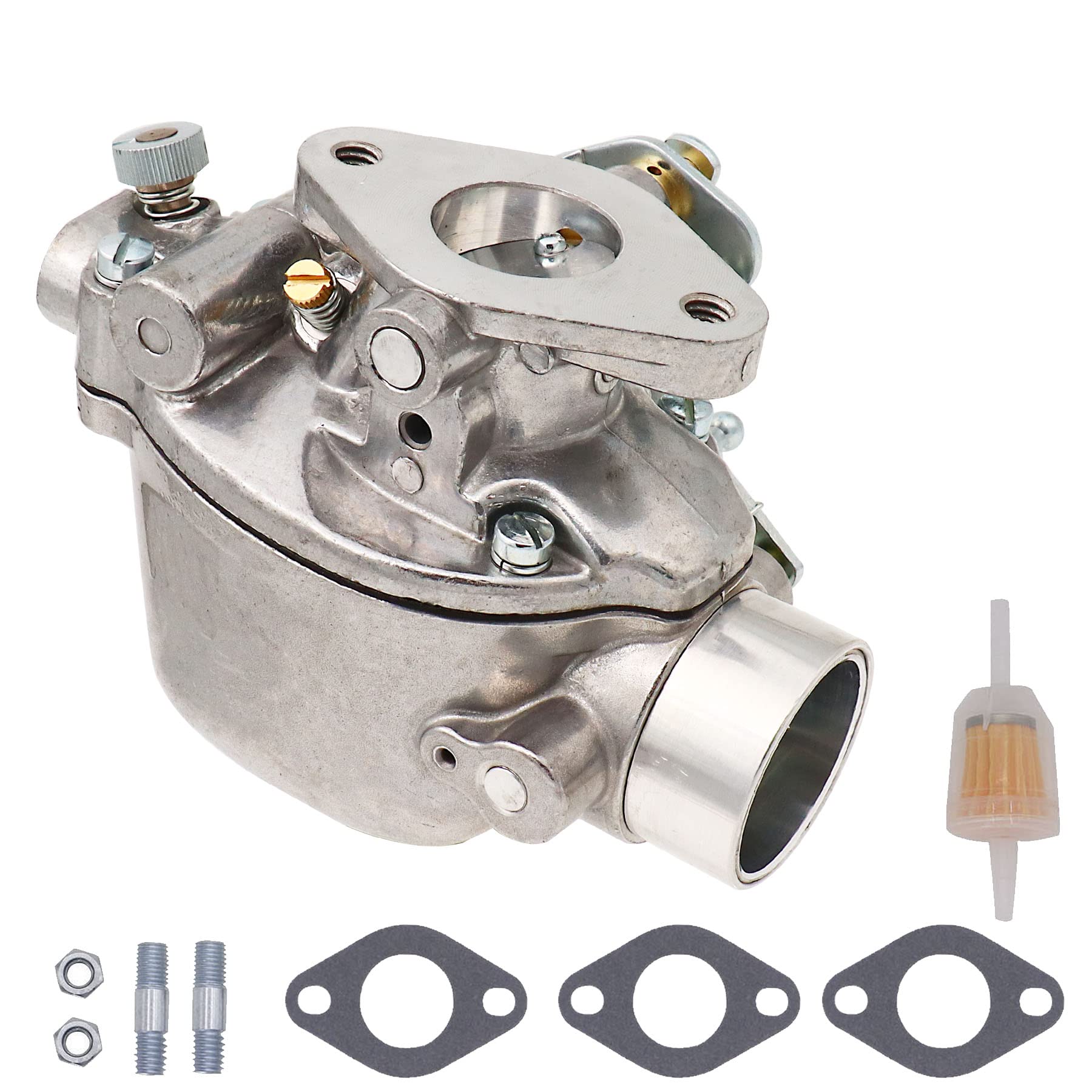 THUNDERMINGO New Carburetor For Ford Tractors Carb 601 701 501 2000 2030 2031 Marvel Schebler Carb TSX 765 4 Cyl 2110 2120 2130 1962-1964 621 631 641 651 661 671 681 741 B8NN9510A 312954