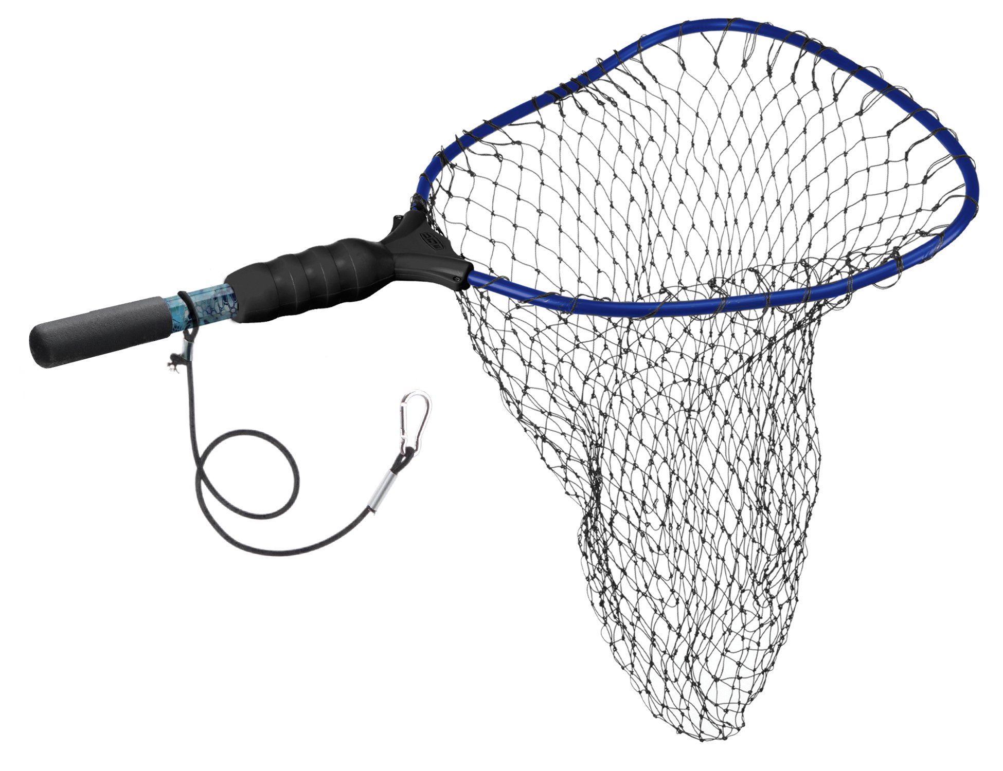 Ego S1 Slider Fishing Net, Ultimate Fishermen’s Tool Fixed Handle, Replaceable Head, Salt & Freshwater, 17x19 Inch Hoop