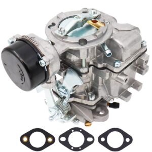 thundermingo carburetor fits for carter yf type replace for ford 240 250 300 yf c1yf 6 cylinder cil engine 1975-1982 d5tz9510ag d4pz9510ac,automatic choke carb replace # rsc-300a 6307s 6054 6055