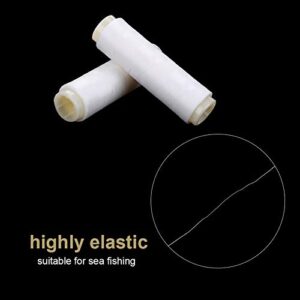 Elastic Fishing Line, Nylon Elastic Fishing Line Ultra Thin for Outdoor for River for Adults for Fisherman