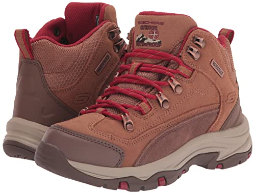 Skechers Sport Women's Women's Trego-Alpine Trail Hiking Shoe, BRN =Brown, 10