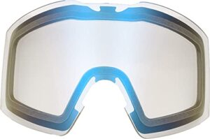 zero tech base replacement lens compatible with oakley snow goggles interchangeable lens clear lenses fall line l clear