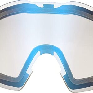 ZERO TECH BASE Replacement Lens compatible with Oakley Snow Goggles Interchangeable Lens Clear lenses FALL LINE L Clear