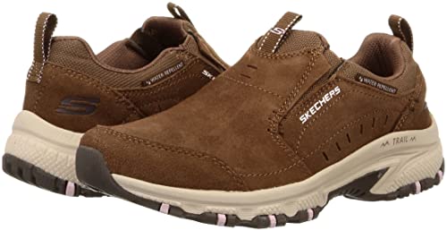 Skechers Sport Women's Women's Hillcrest Hiking Shoe, BRN =Brown, 7 Wide