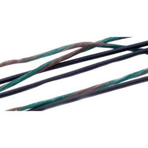 37" crossbow string for killer instinct fierce 405 (green/tan)