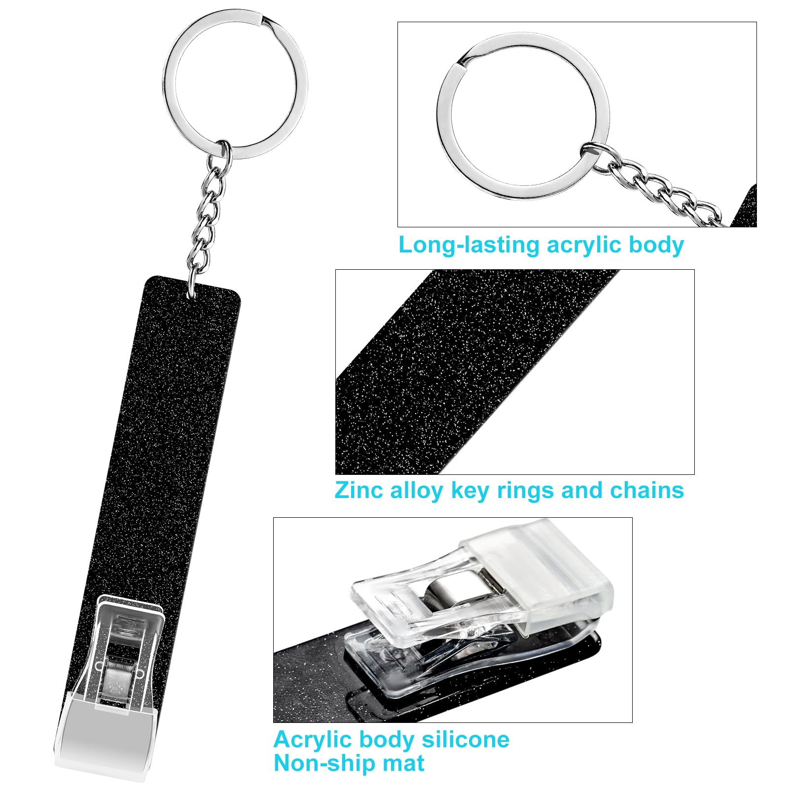 Card Grabber for Long Nails, 3Pcs Newest Upgraded Credit Card Puller Keychain for Girls Women