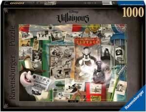 ravensburger disney villainous: pete | 1000 piece jigsaw puzzle for adults | unique softclick technology | age 14 and up | perfect for relaxation and bonding