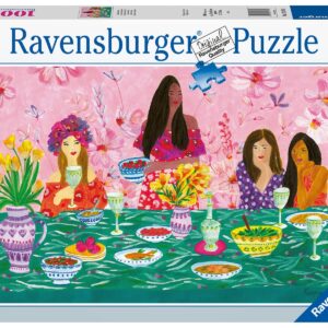 Ravensburger Ladies' Brunch 1000 Piece Jigsaw Puzzle for Adults - 17131 - Every Piece is Unique, Softclick Technology Means Pieces Fit Together Perfectly