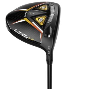 Cobra Golf 2022 LTDX LS Driver Matte Black-Gold Fusion (Men's, Right Hand, Project X Hzrdrus Smoke im10 60, Reg Flex, 10.5)