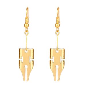 officialotaku kishibe cosplay earrings - unisex (gold)