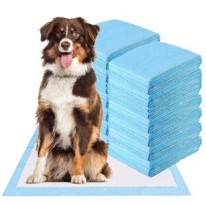 happaws pee pads for dogs 100 count, 36*30in puppy pads 5-layer leak-proof dog pads pet training pads for dogs and cats, disposable strong absorption pads for doggie kittens rabbits