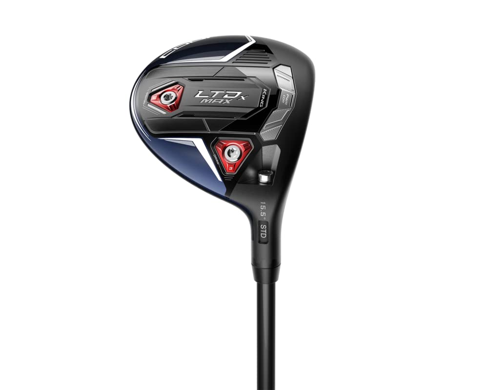 Cobra LTDx Max Fairway Wood 2022 Right 3 15.5 UST Helium Nanocore 5F2 Graphite Senior Red/Peacoat