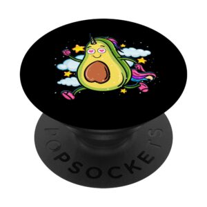 funny unicado avocado uni-cado unicorn popsockets swappable popgrip