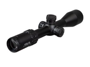 helix rifle scope 6-24x50 sfp w/ zerostop, 30mm tube, mrad, moa reticle, clean and dirty reticle, element optics rifle scope (ehr-1c moa)