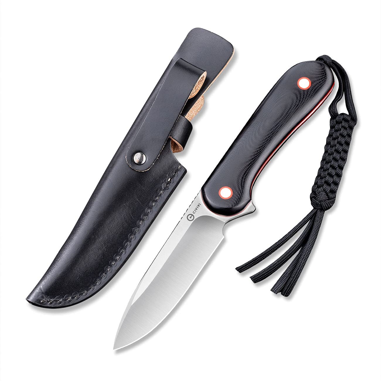 CIVIVI Elementum Flipper Knife Bundled with Fixed Blade Elementum, Great EDC Knife Companion