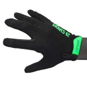 loxley bowfishing gloves - graves v2 - full finger l