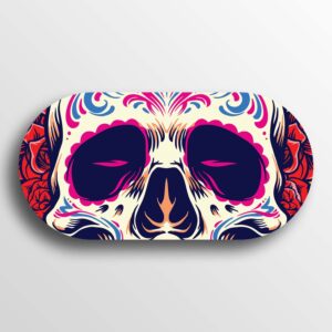 kcd vr headset controller decal sticker -front eyes skin - sugar skull