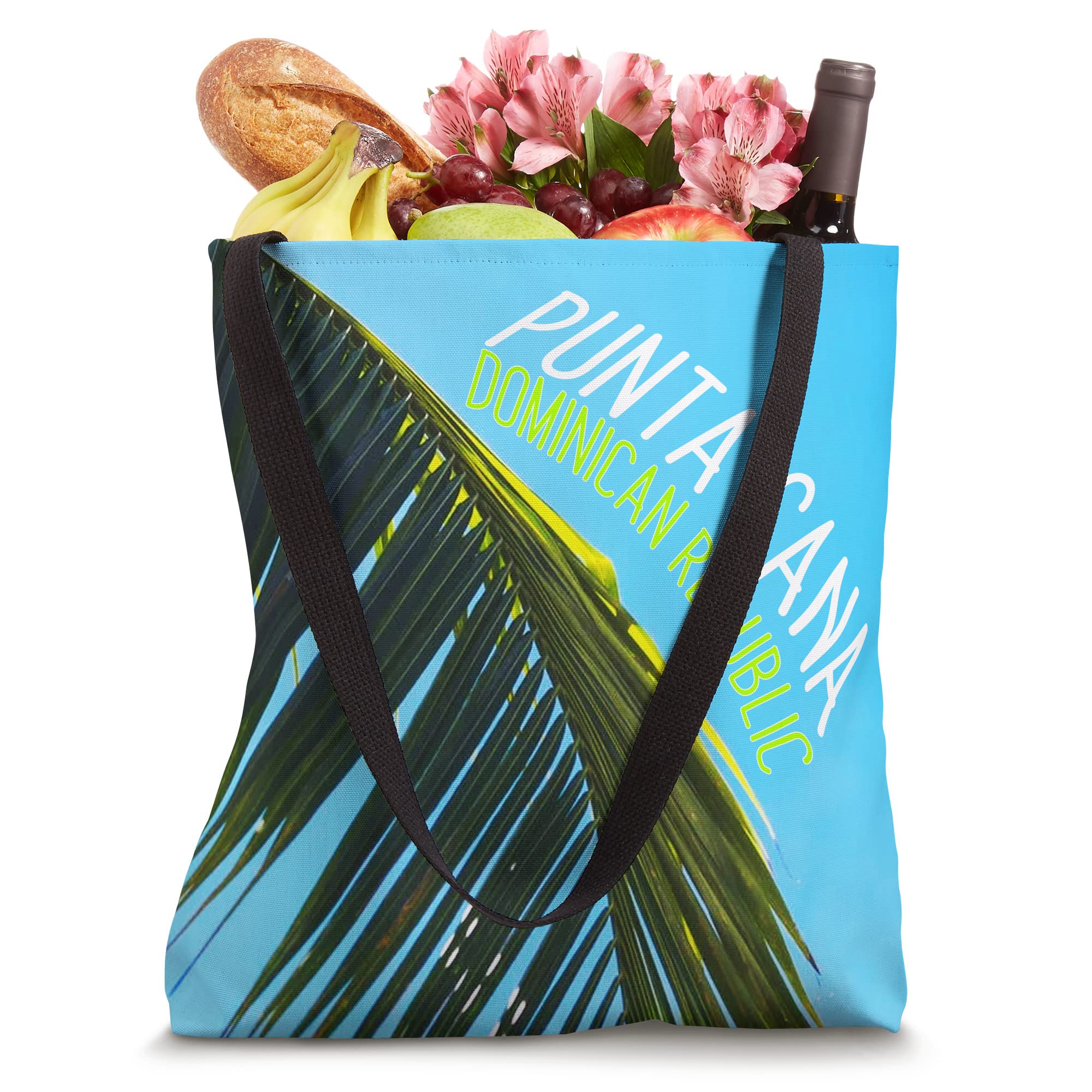 PUNTA CANA | Dominican Republic | Palm Tree Tote Bag