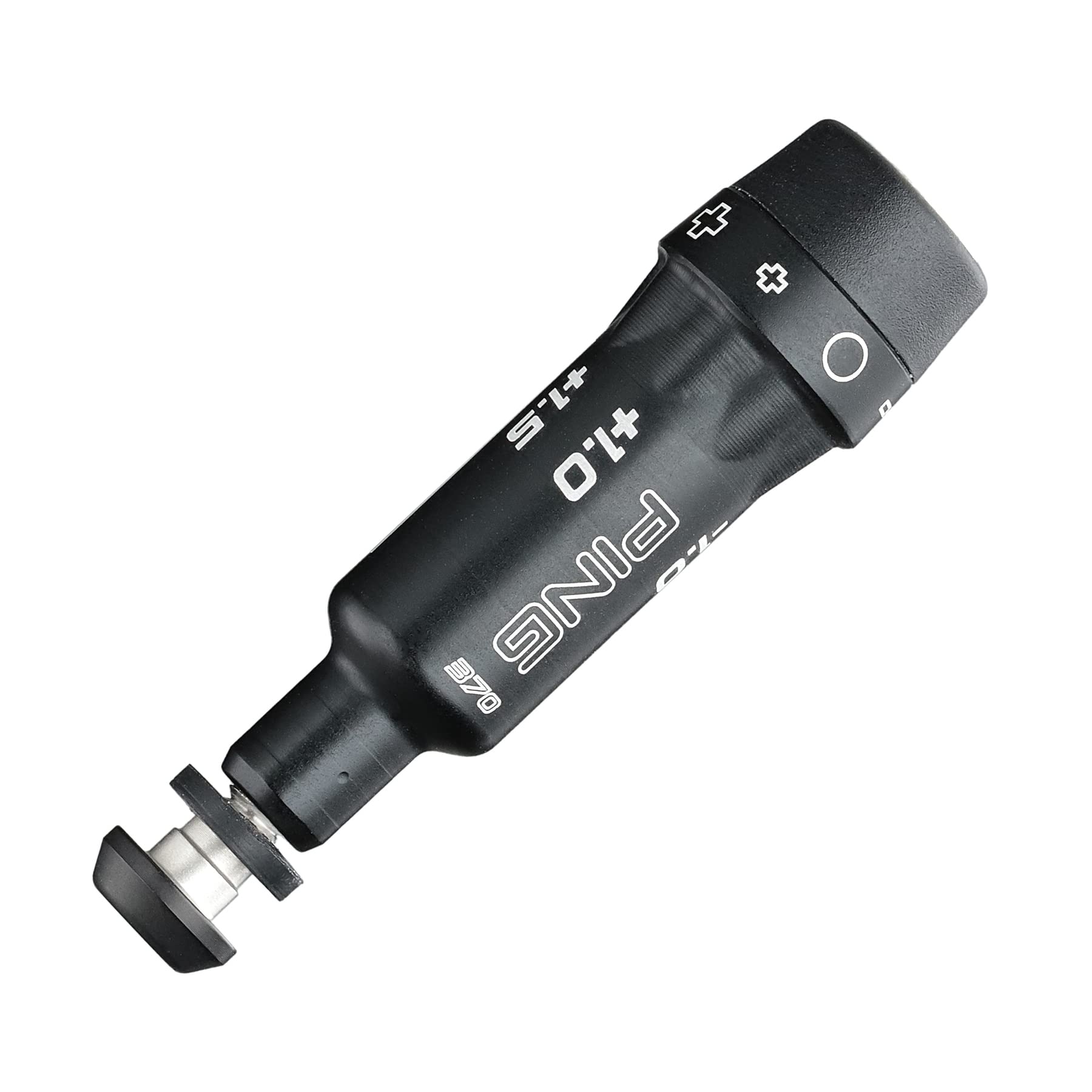 QUEEN3C Golf Shaft Adapter fits tip .0.370" Shaft, Compatible with PING G430, G425/410 Hybrid. (RH, 0.370")