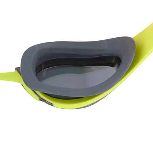 Speedo Unisex-Adult Swim Goggles Mirrored Fastskin Pure Focus, Salso/Atomic Lime/Violet Gold