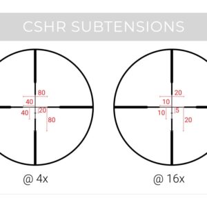 Maven CRS.2-4 - 16X44 SFP Lightweight Hunting Rifle Scope