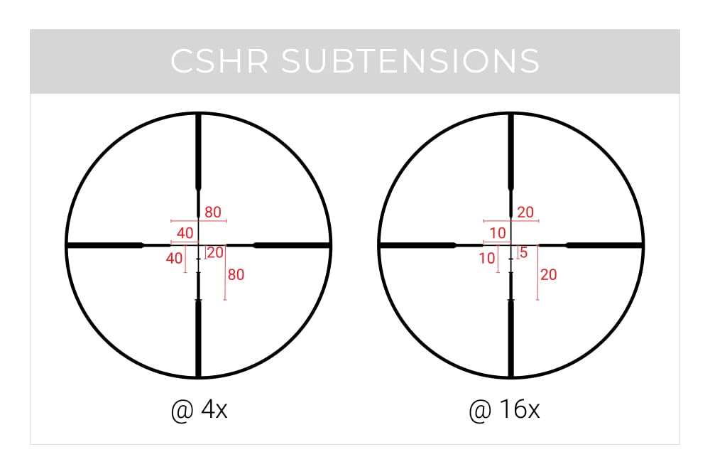 Maven CRS.2-4 - 16X44 SFP Lightweight Hunting Rifle Scope