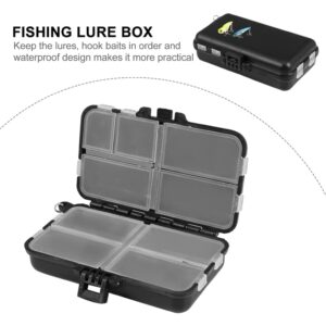 BESPORTBLE 3pcs Box Bait Storage Box Jewelry Tools Jewelry Holder Stand Earring Holder Stand Black Stand Bait Case Fishing Baits Fishing Lures Lure Boxes PVC Popsicle Box Detachable