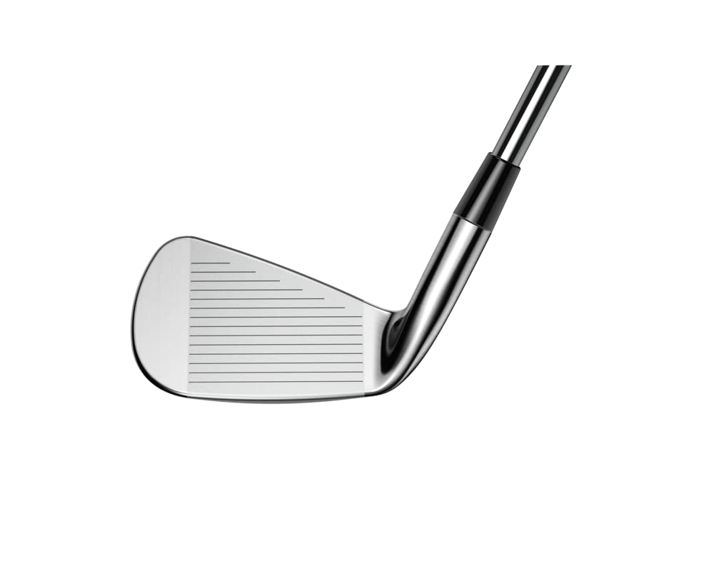 Cobra Golf 2022 King Forged Tec X Iron Set (Men's, Right Hand, KBS TGI 75, Reg Flex, 5-GW), Satin Chrome