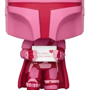 Funko Pop! The Mandalorian Valentines Set of 3 - Mandalorian, Grogo and Ashoka