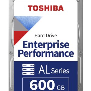 Toshiba AL13SXB600N 600GB 15K 2.5 Inch SAS 6 Gb/s 15000 RPM 64MB 512n AL13 Enterprise HDD for Dell HP Lenovo Supermicro Server Hard Drive