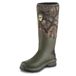 irish setter, mudtrek, unisex, 17", waterproof, full fit, hunting boot, mossy oak country dna, 6 e (wide)