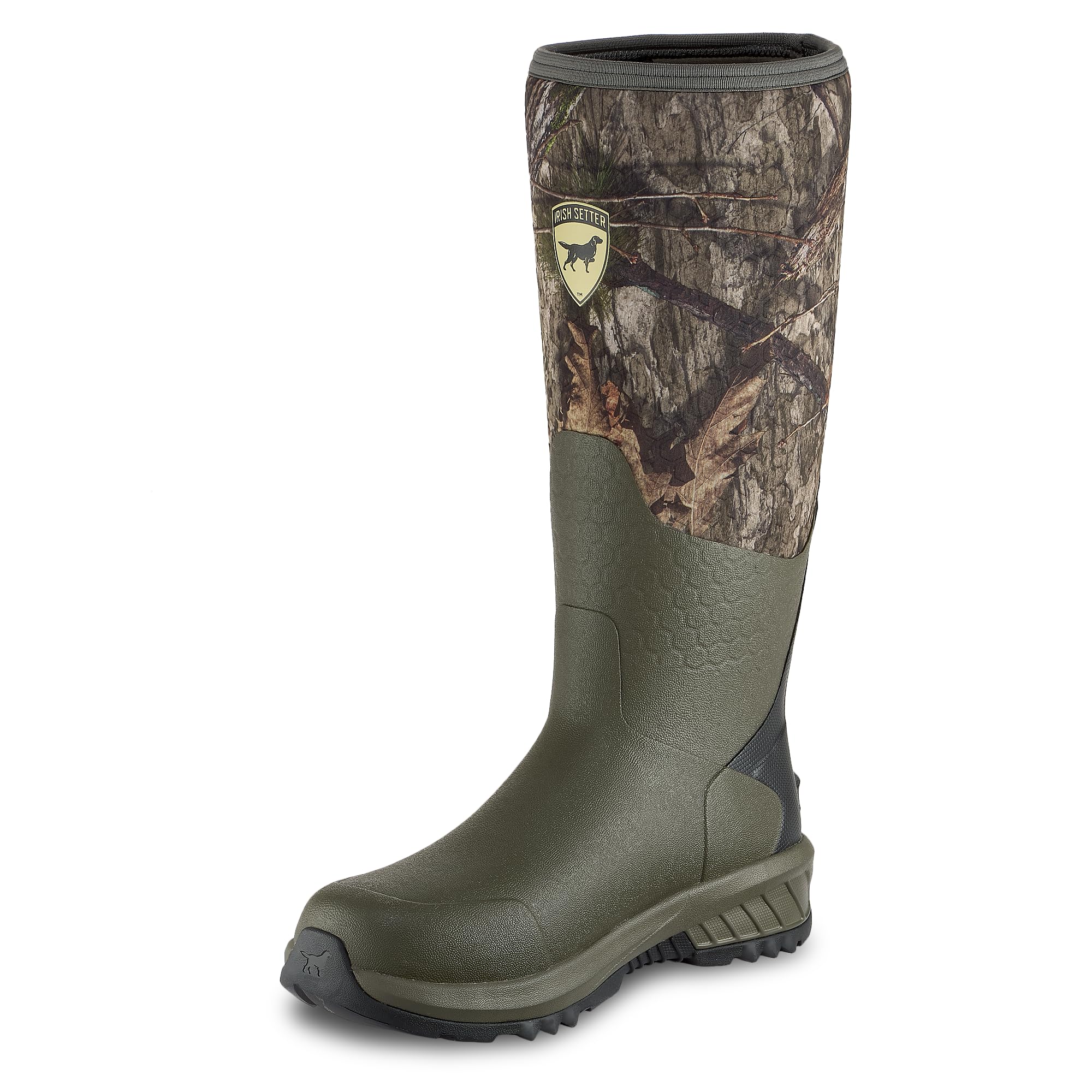 Irish Setter, MudTrek, Unisex, 17", Waterproof, Full Fit, Hunting Boot, Mossy Oak Country DNA, 7 E (Wide)