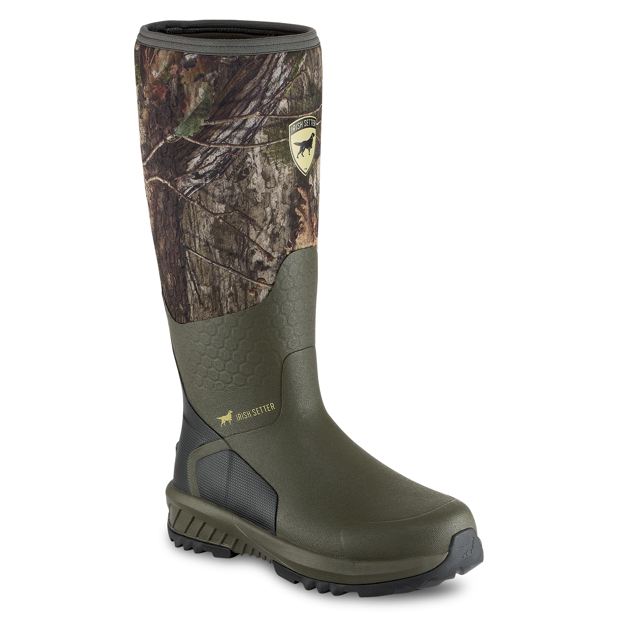 Irish Setter, MudTrek, Unisex, 17", Waterproof, Full Fit, Hunting Boot, Mossy Oak Country DNA, 11 E (Wide)