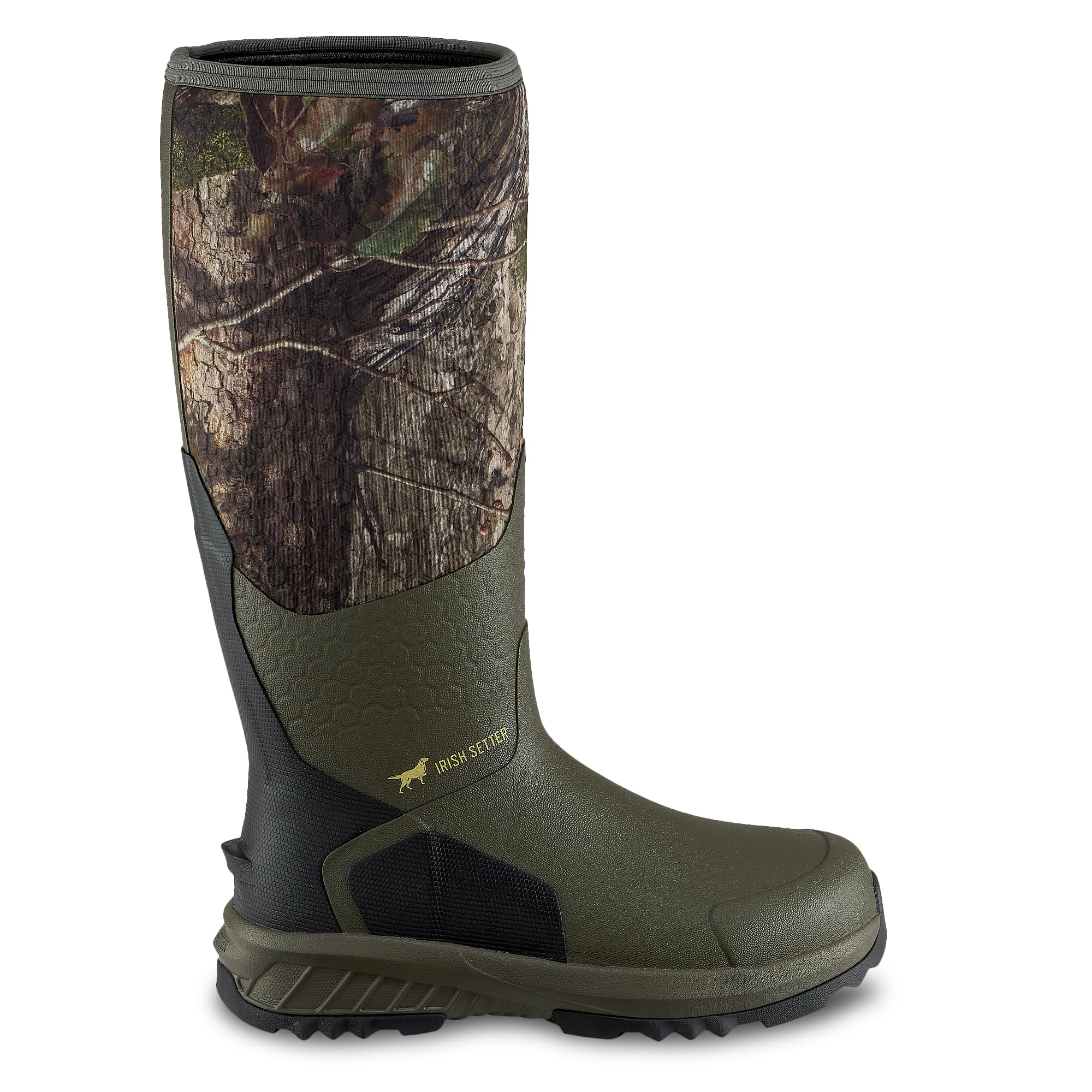 Irish Setter, MudTrek, Unisex, 17", Waterproof, Full Fit, Hunting Boot, Mossy Oak Country DNA, 7 E (Wide)