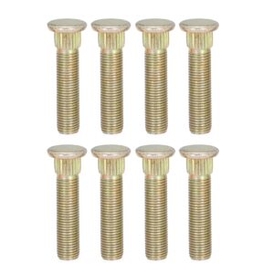 front wheel stud for polaris ranger crew rzr sportsman trail ace xp xp4 rzr 4 570 700 800 900 2002-2022 replace 7517871, 3/8" x 24 thread x 1-3/4" long (8)